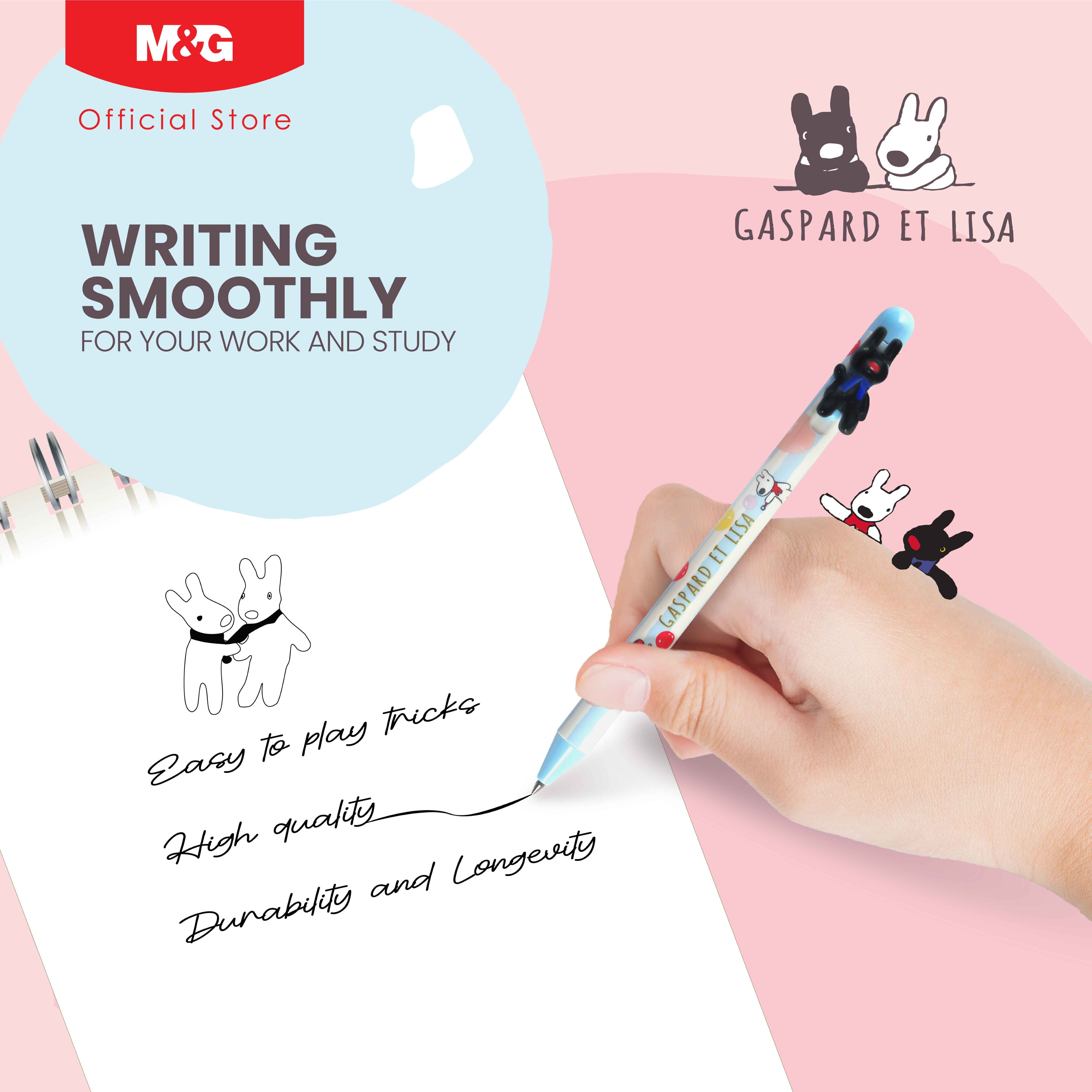 M&G GASPARD ET LISA GEL PEN 0.5