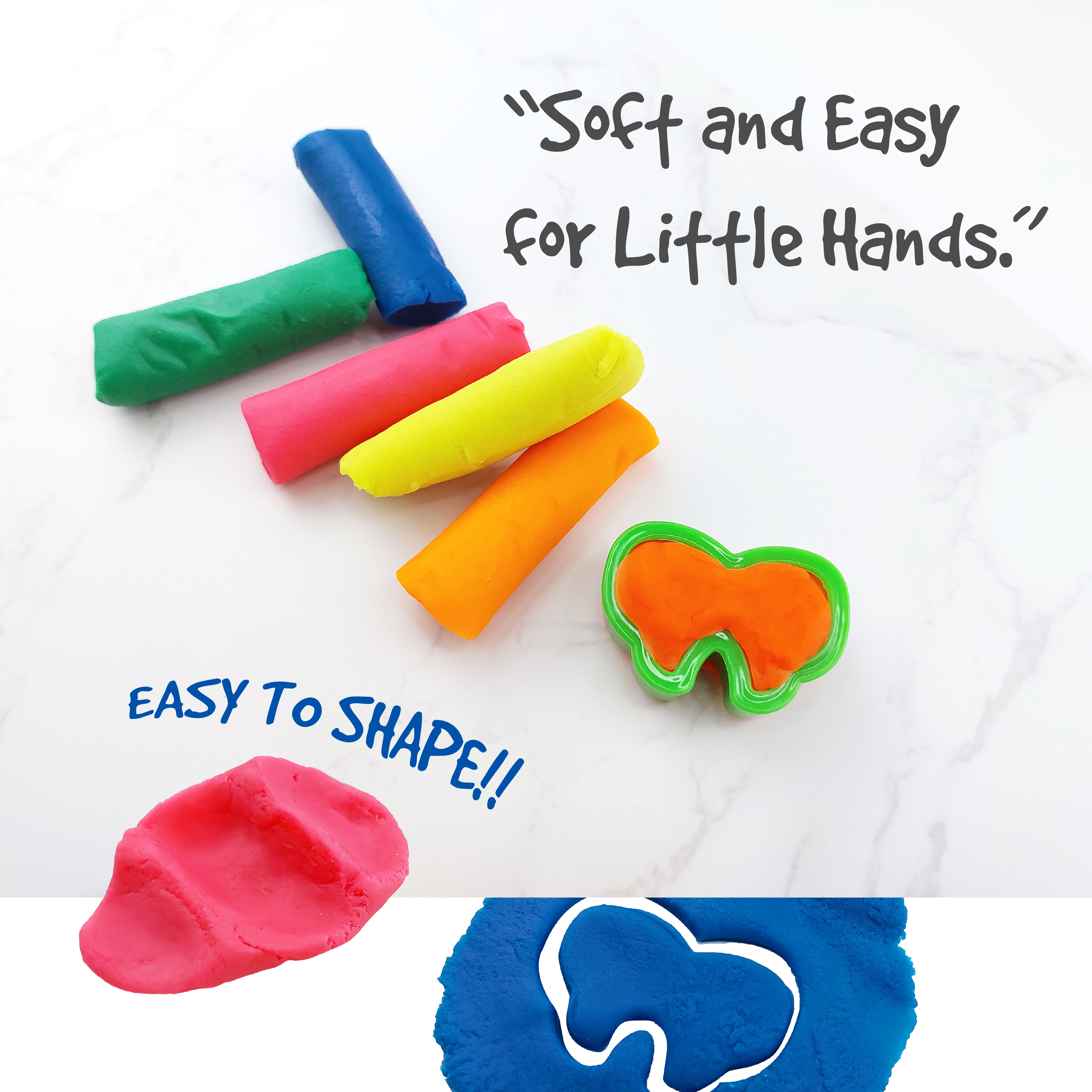 M&G PLAY DOUGH SET FOR KIDS ( 6 COLOURS / BLISTER CARD )