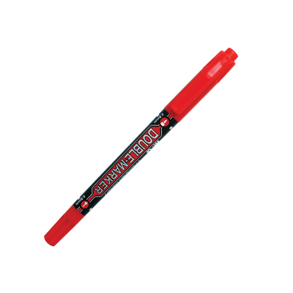 M&G PERMANENT DOUBLE MARKER 0.8MM/2.8MM ( 2 IN 1 )